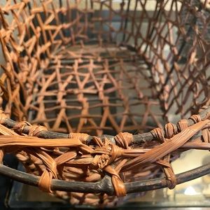 Accents | Vintage Metal Basket Weave | Poshmark